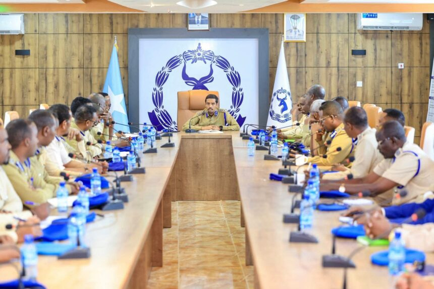 Somali Police Commissioner Chairs Key Meeting on National Security | SONNA