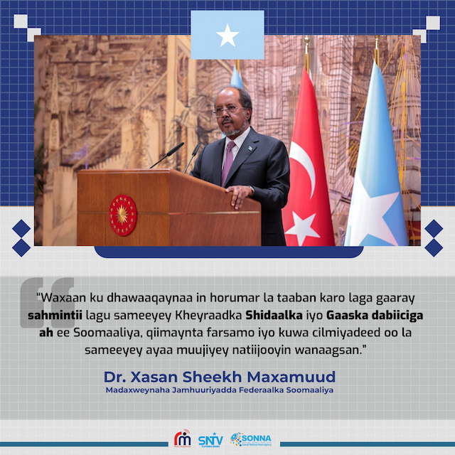 President Hassan Sheikh Announces Major Oil and Gas Breakthrough ...