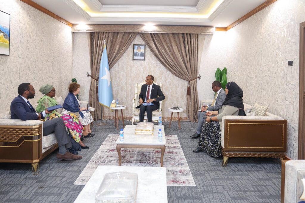 PM Hamza Abdi Barre Meets with UN Special Representative for Somalia – Somali National News Agency