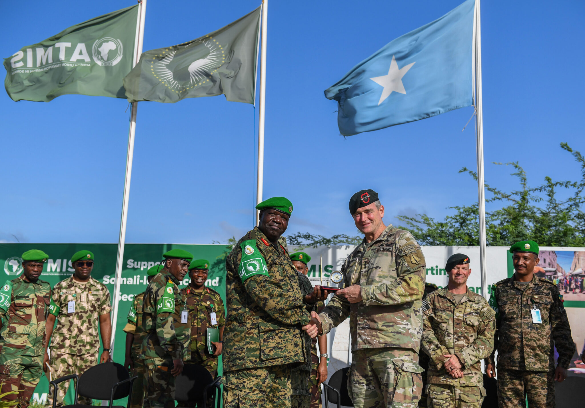 ATMIS, US Army commanders discuss Somalia security during the ...