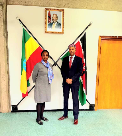 Ambassador Warfa meets his Kenyan and Mauritius counterparts in ...