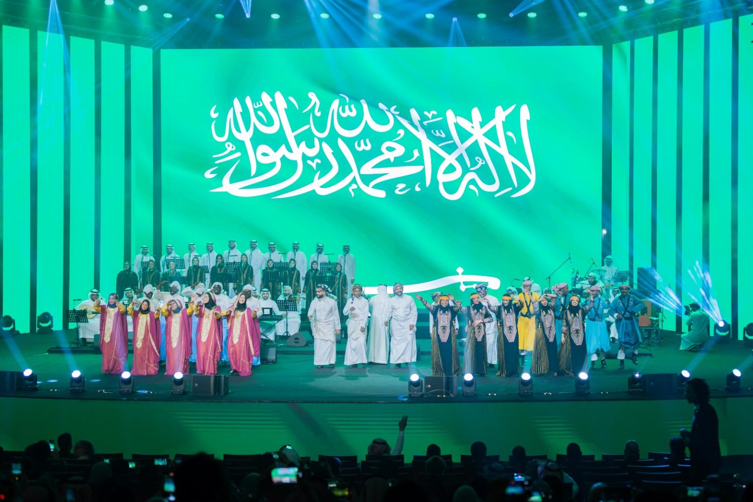 The masterpieces of the Saudi Orchestra bid farewell to the guests of ...