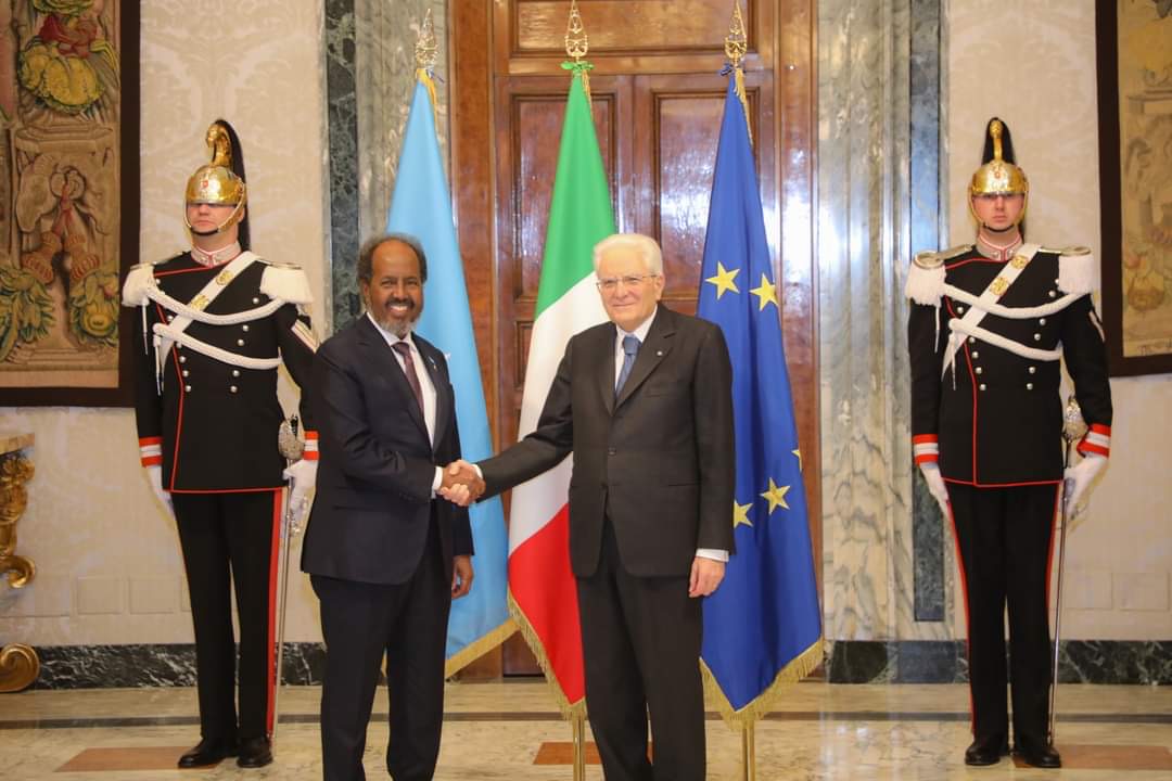 President Hassan Sheikh meets Italian leaders – Somali National News Agency