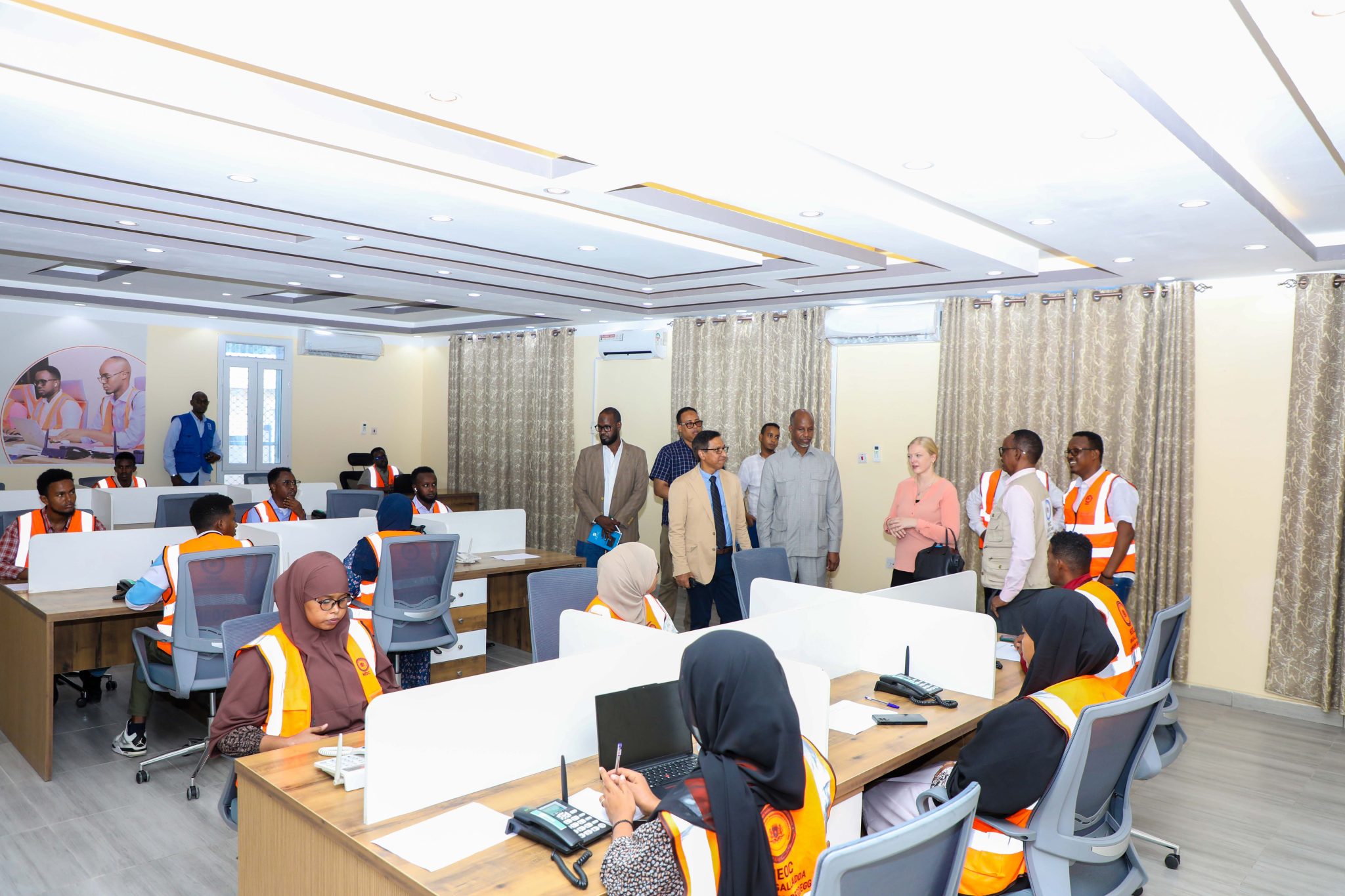 International Delegations from Sweden and UNDP Visit SoDMA’s Disaster ...