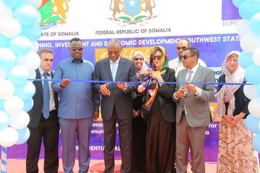 Southwest State President launches Nagaad and Xaldoon projects in ...