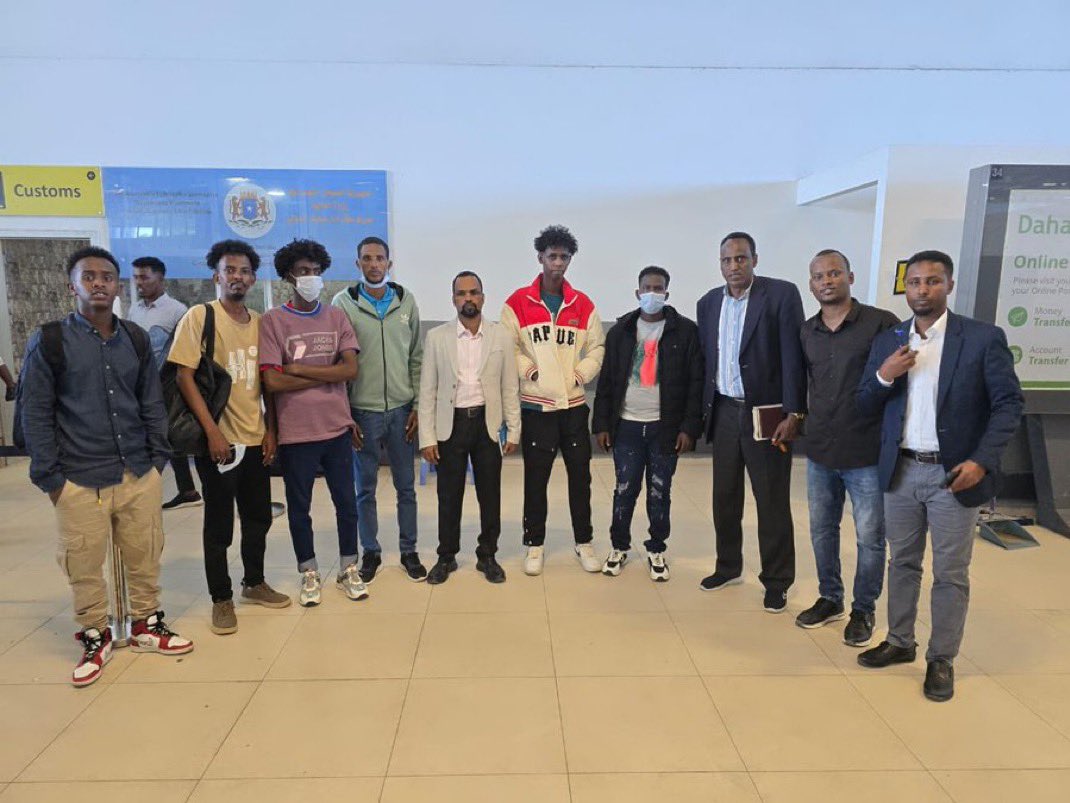 Six Somali Citizens Return Home After Years of Hardship in Libya ...