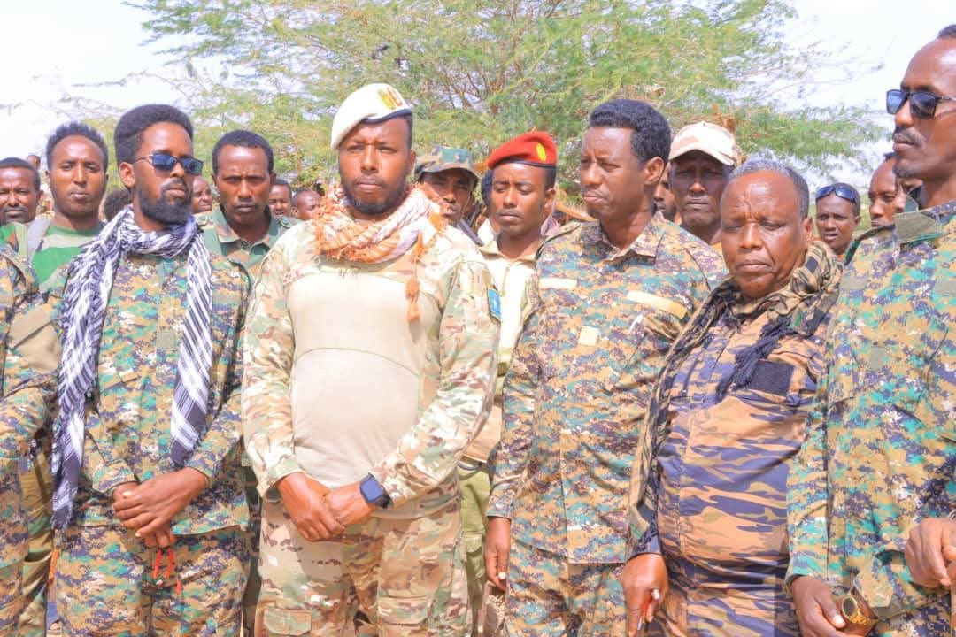 SNA Commander of the 21st Brigade visits forces in Wisil area – Somali ...