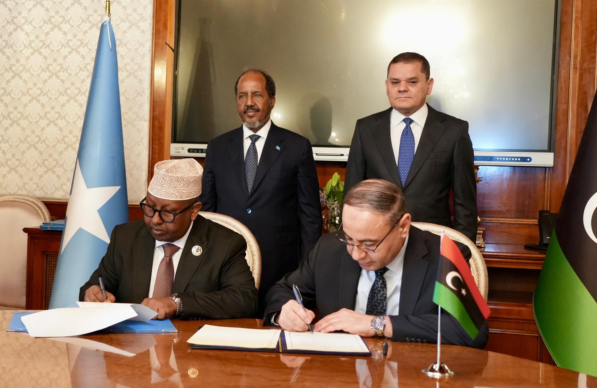 Somalia signs key MoU on governance and security with Libya – Somali ...