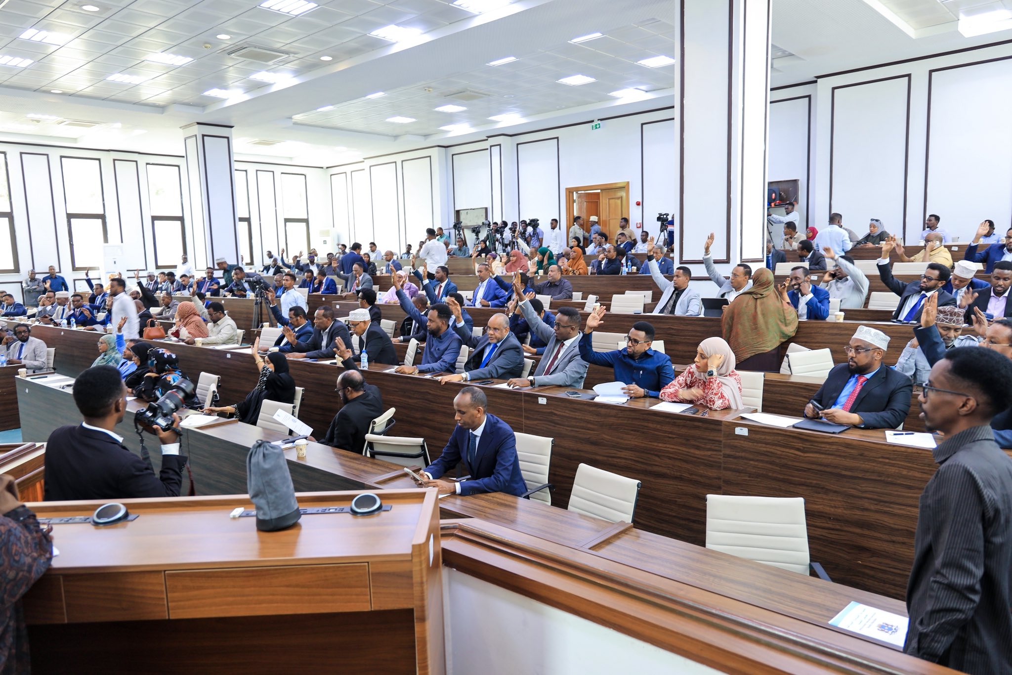 Somali Parliament conducts second reading of the Civil Registration and ...
