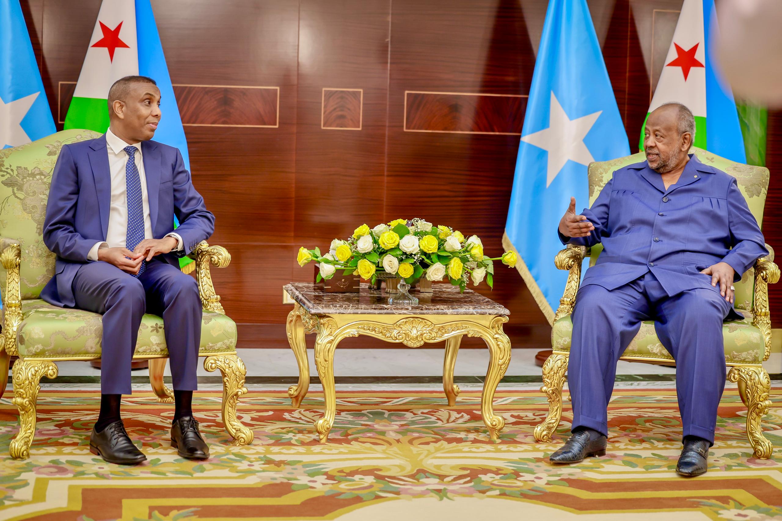 Somali Prime Minister Hamza Abdi Barre Meets Djiboutian President ...