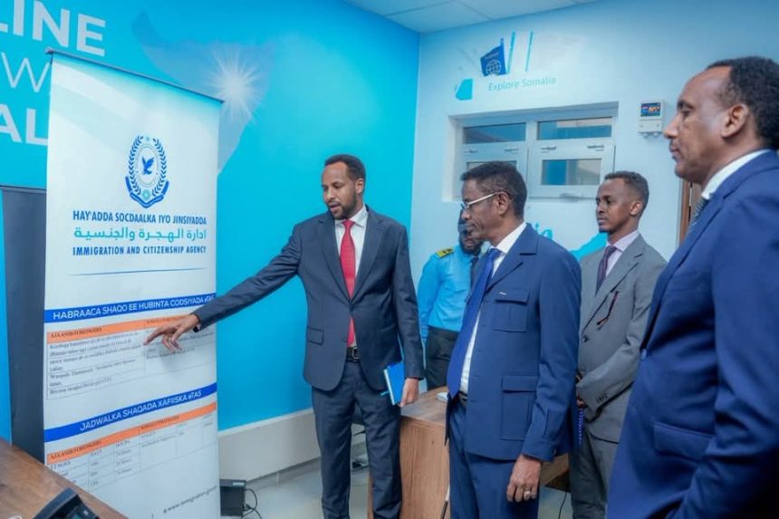 Somalia’s Immigration and Citizenship Agency (ICA) Launches New E-Visa ...