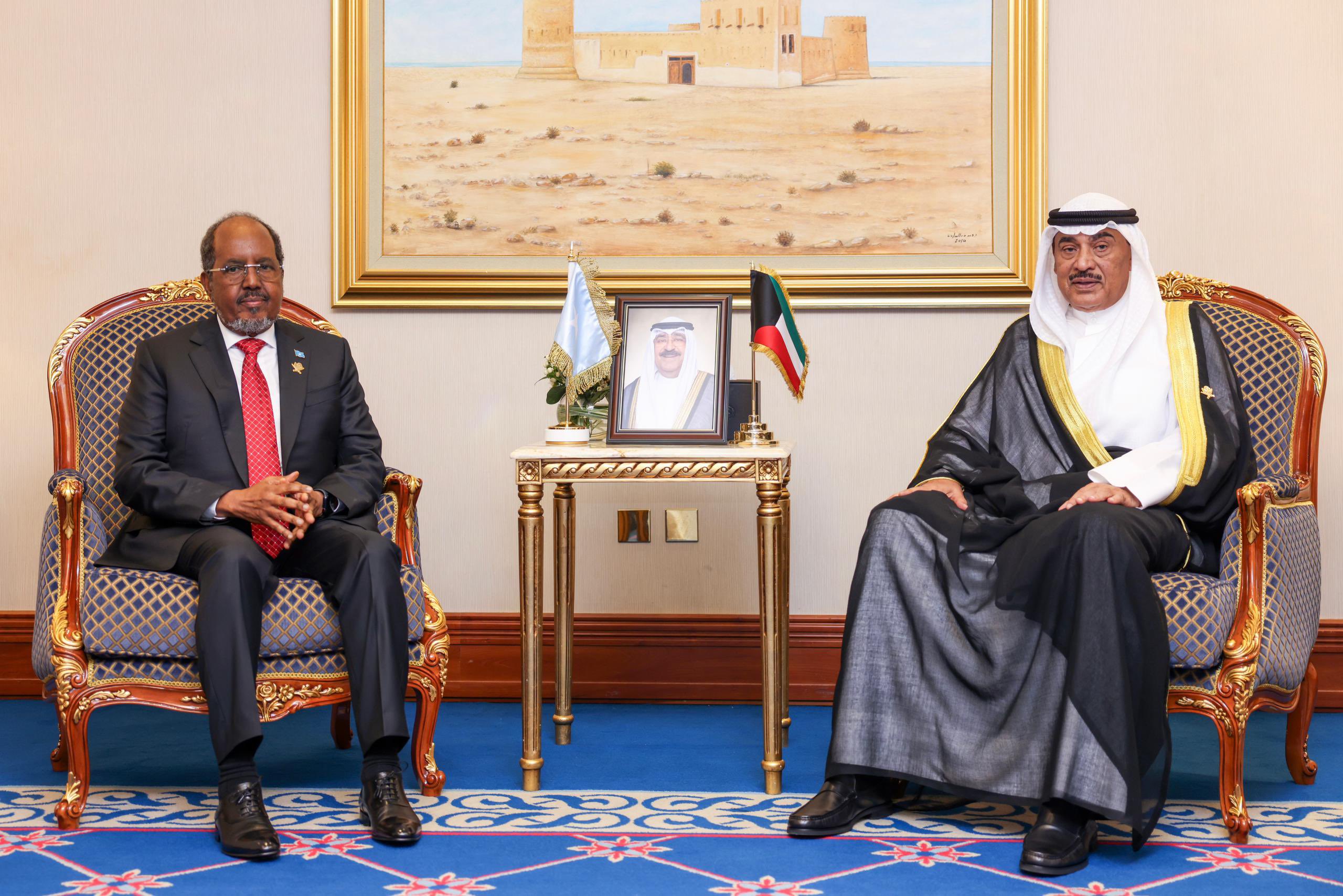 President Hassan Sheikh meets Crown Prince of Kuwait in Doha – Somali ...