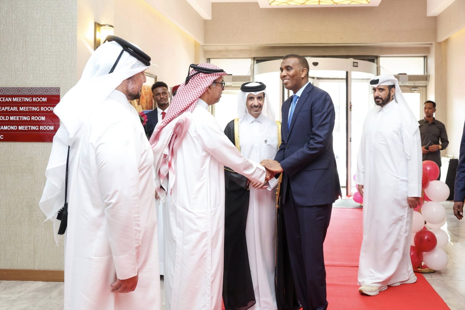 Prime Minister Hamza Abdi Barre Joins Qatar National Day Celebrations ...