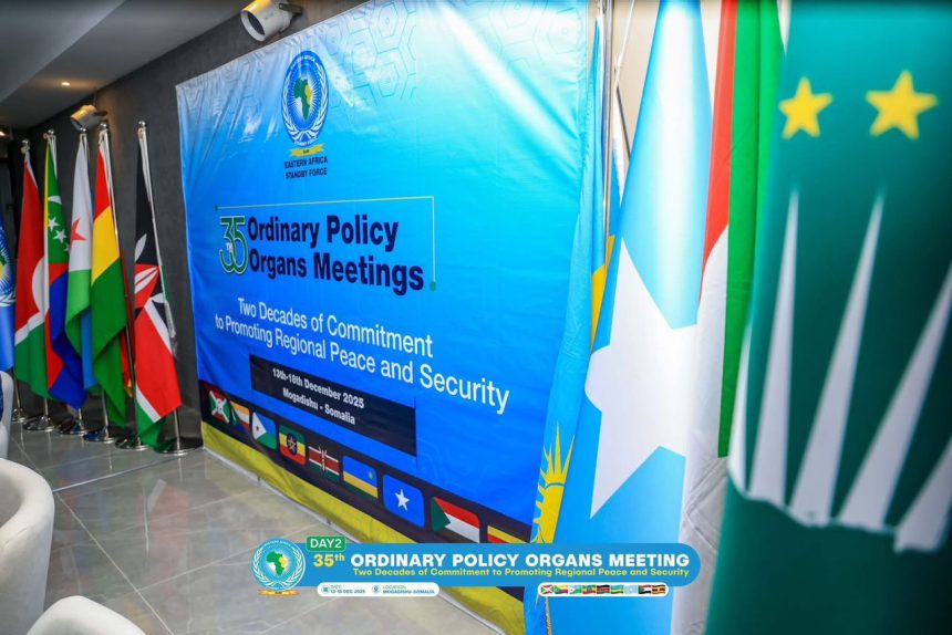 EASF Policy Organs Review Regional Security and 2026 Roadmap as 35th ...