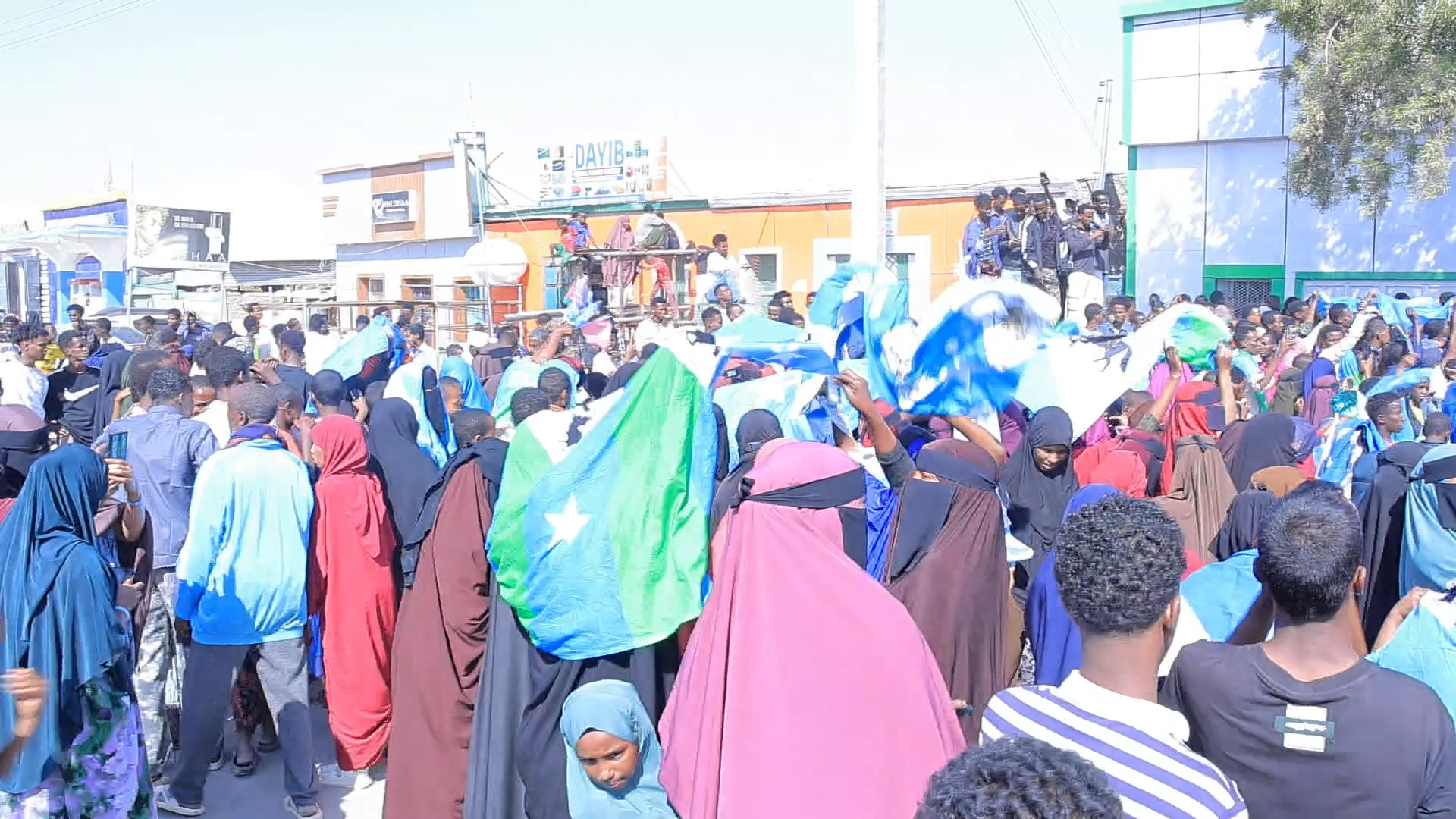 Photos: Protests Across Somalia Reject Division and Condemn Israeli ...
