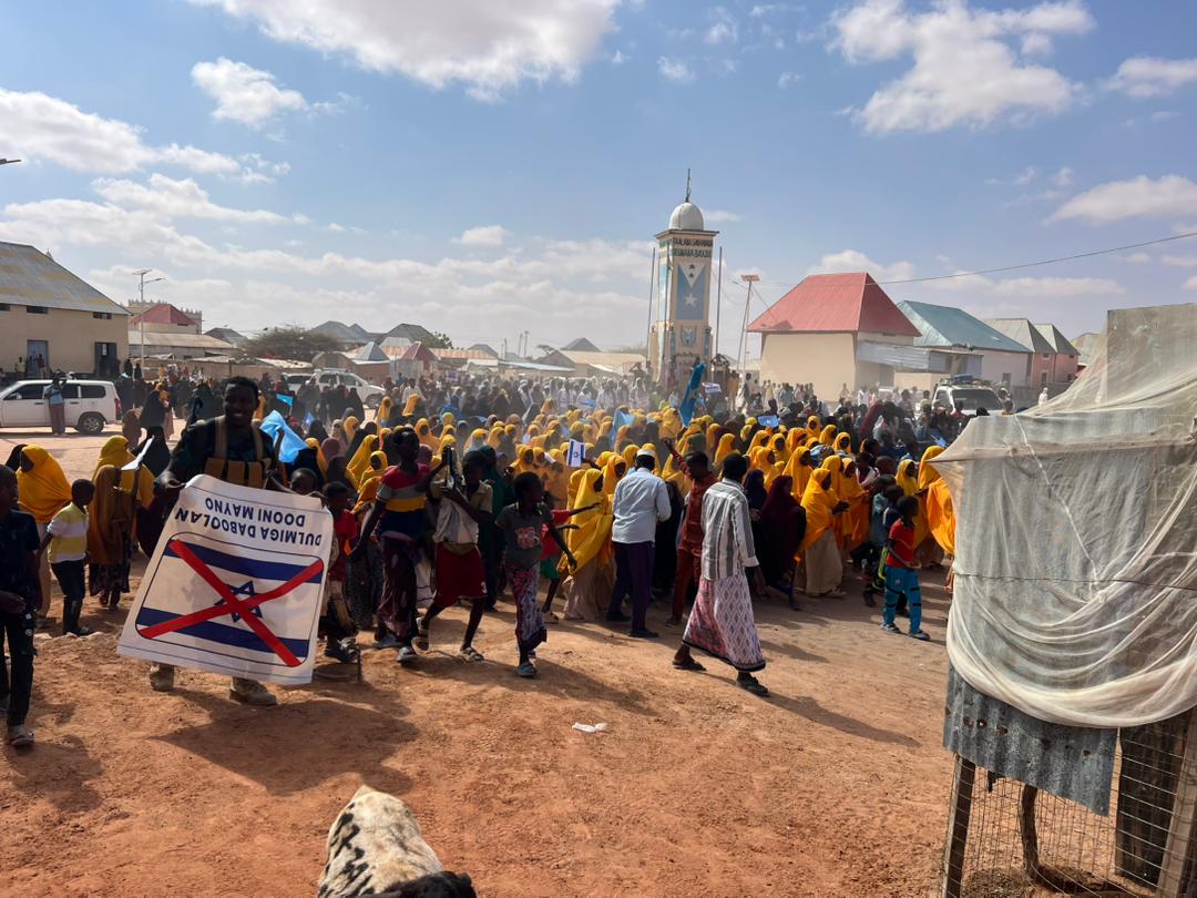 Photos: Protests Across Somalia Reject Division and Condemn Israeli ...