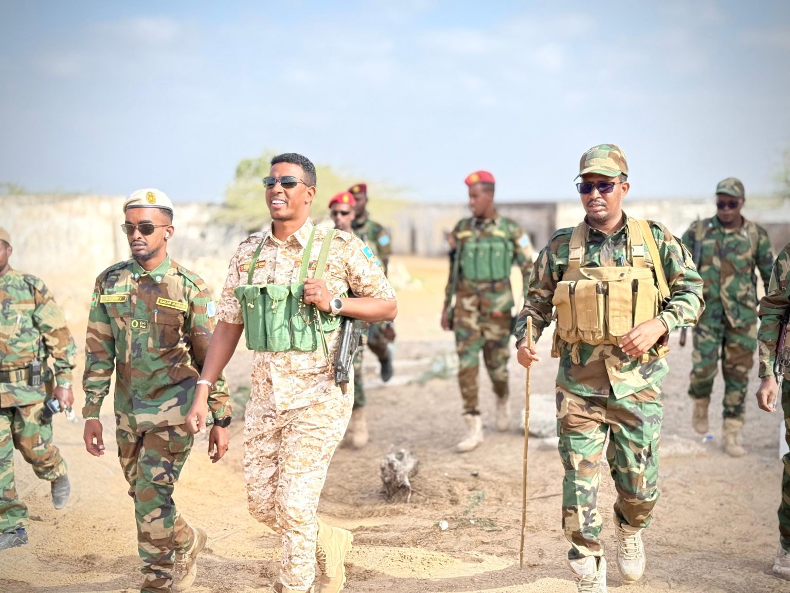 The Commander of the 6th Brigade Concludes Training for SNA Units in ...