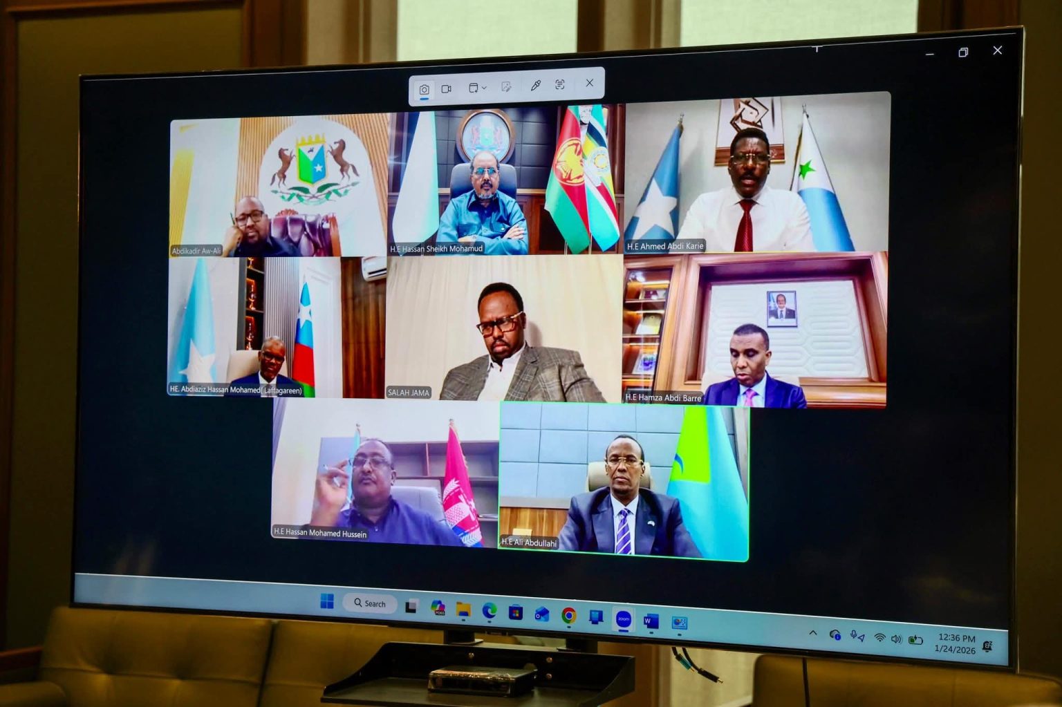 President Hassan Sheikh Chairs National Consultative Council Meeting ...