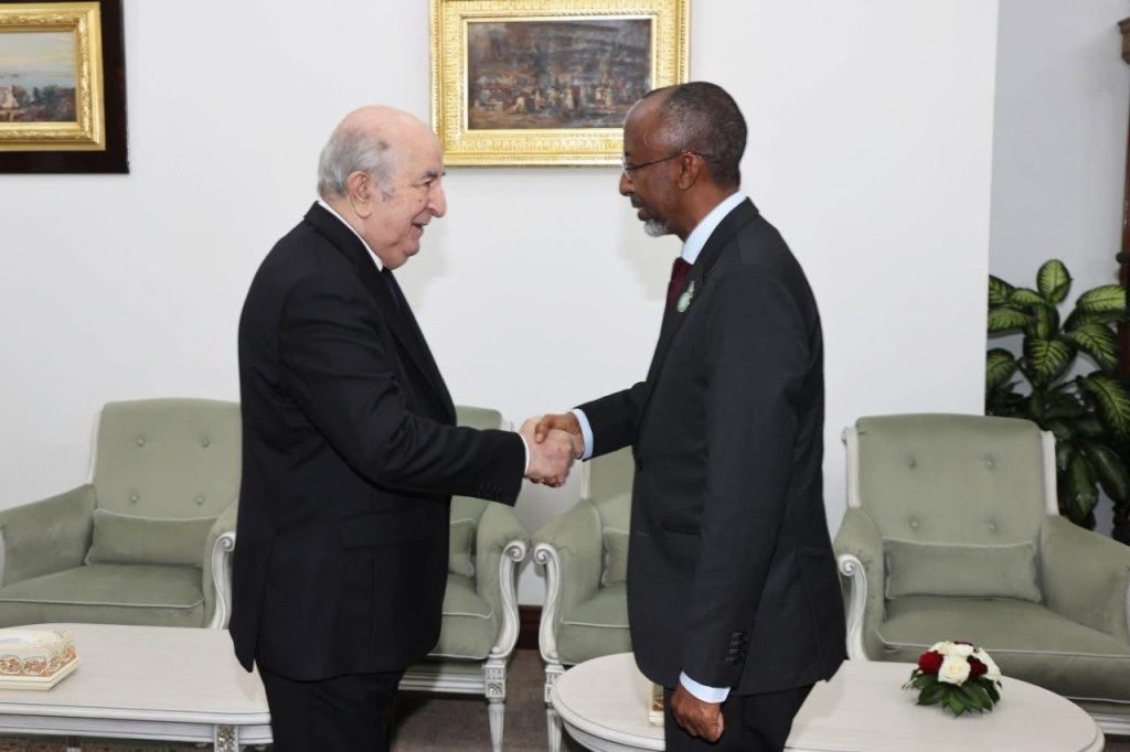 Algerian President Receives Somali Special Envoy; Minister Farah ...