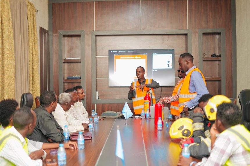 Banadir region’s Emergency Response Department conducts fire safety ...