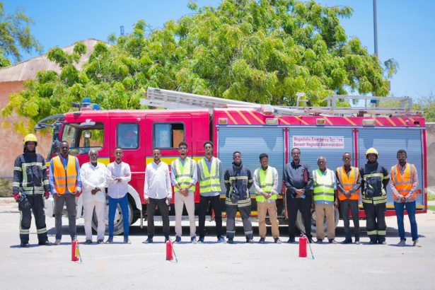 Banadir region’s Emergency Response Department conducts fire safety ...